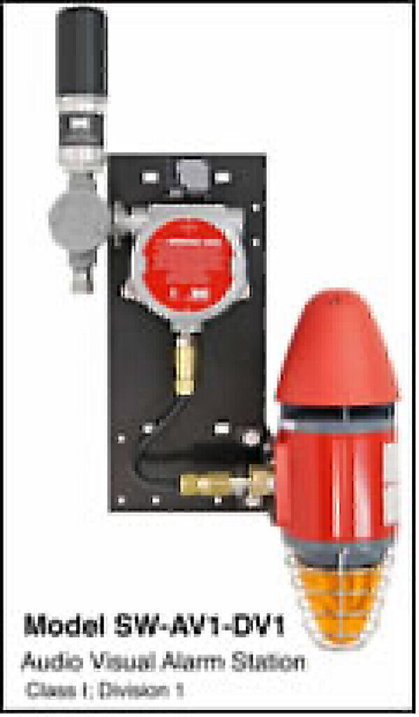 New Wireless Cordless Audio Visual Alarm Station Petro Online