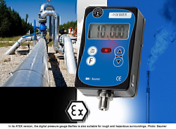 Digital Pressure Gauge for Extreme Surroundings Petro Online